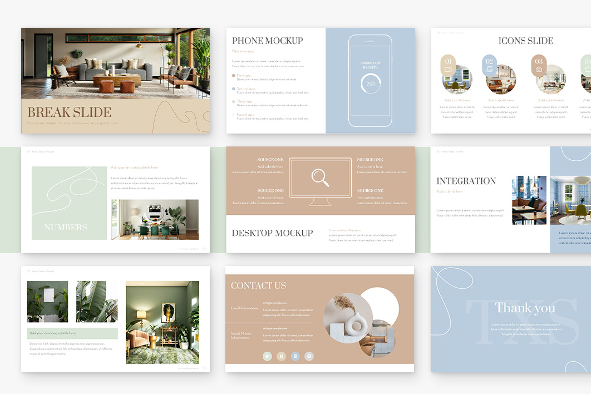 Interior Design Powerpoint Template