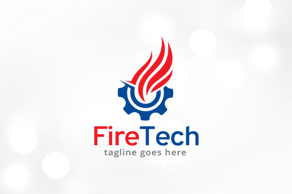 Fire Technology Logo Template, a Branding & Logo Template by ...