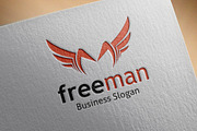 Free Man Style Logo | Branding & Logo Templates ~ Creative Market