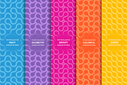 Bright colorful seamless patterns, a Pattern Graphic by ExpressShop