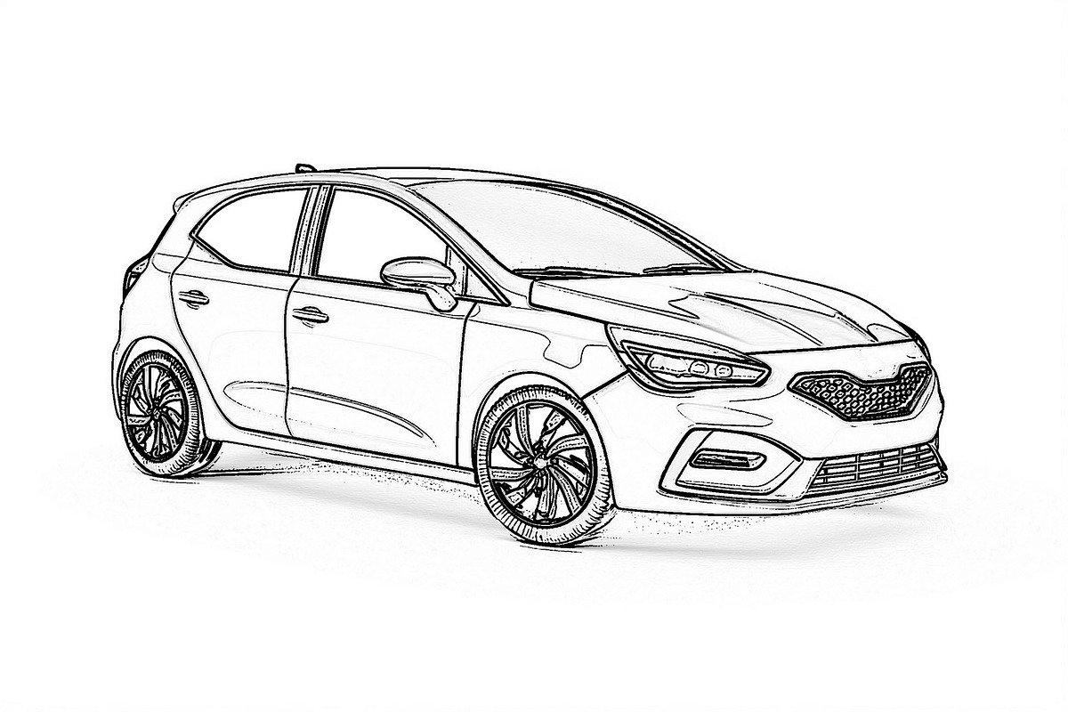 Line Art Photoshop Action