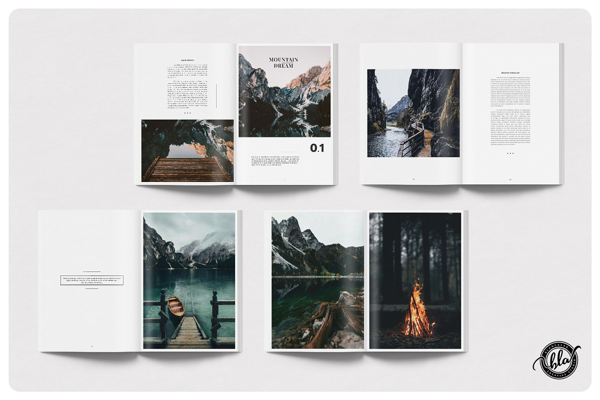 Clean Canva Nature Magazine