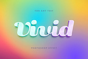 Colorful Gradient 3D Text Effect, a Layer Style Add-On by Design Squad