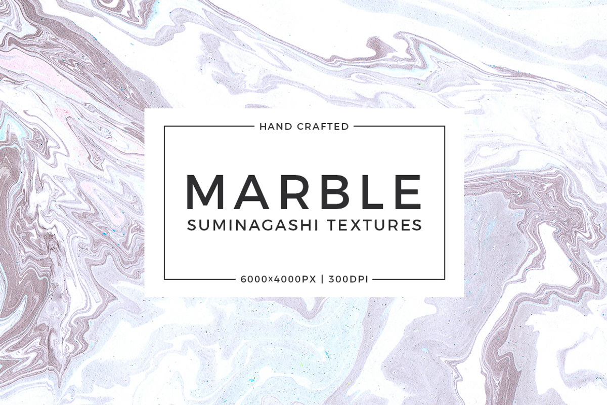 Suminagashi Marble Textures, a Texture Graphic by QueenDesigns