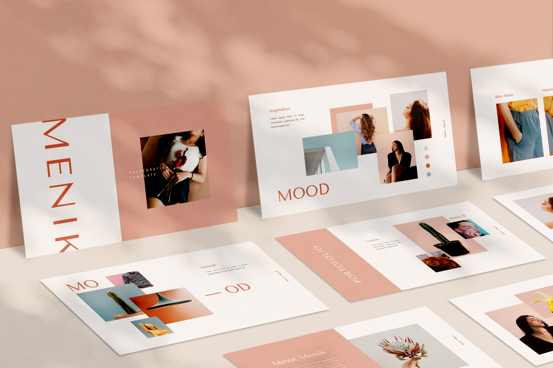 Menik Powerpoint, a Presentation Template by Visuel Colonie® | Creative ...
