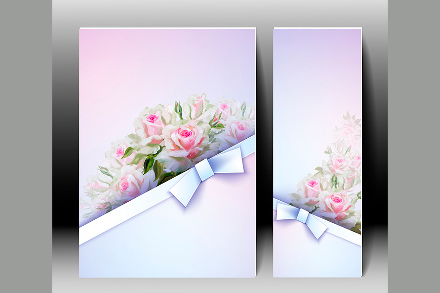 Spring flowers invitation card | Invitation Templates ~ Creative Market