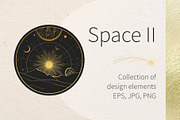 Space 2. Set of design elements | Graphic Patterns ~ Creative Market