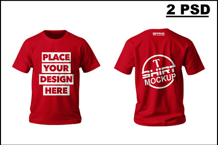 Regular T-shirt Mockup, a Shirt Mockup by Irhasalfahad