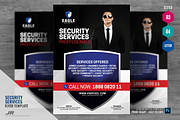 Private Security Services Flyer, a Flyer Template by PSDPixel