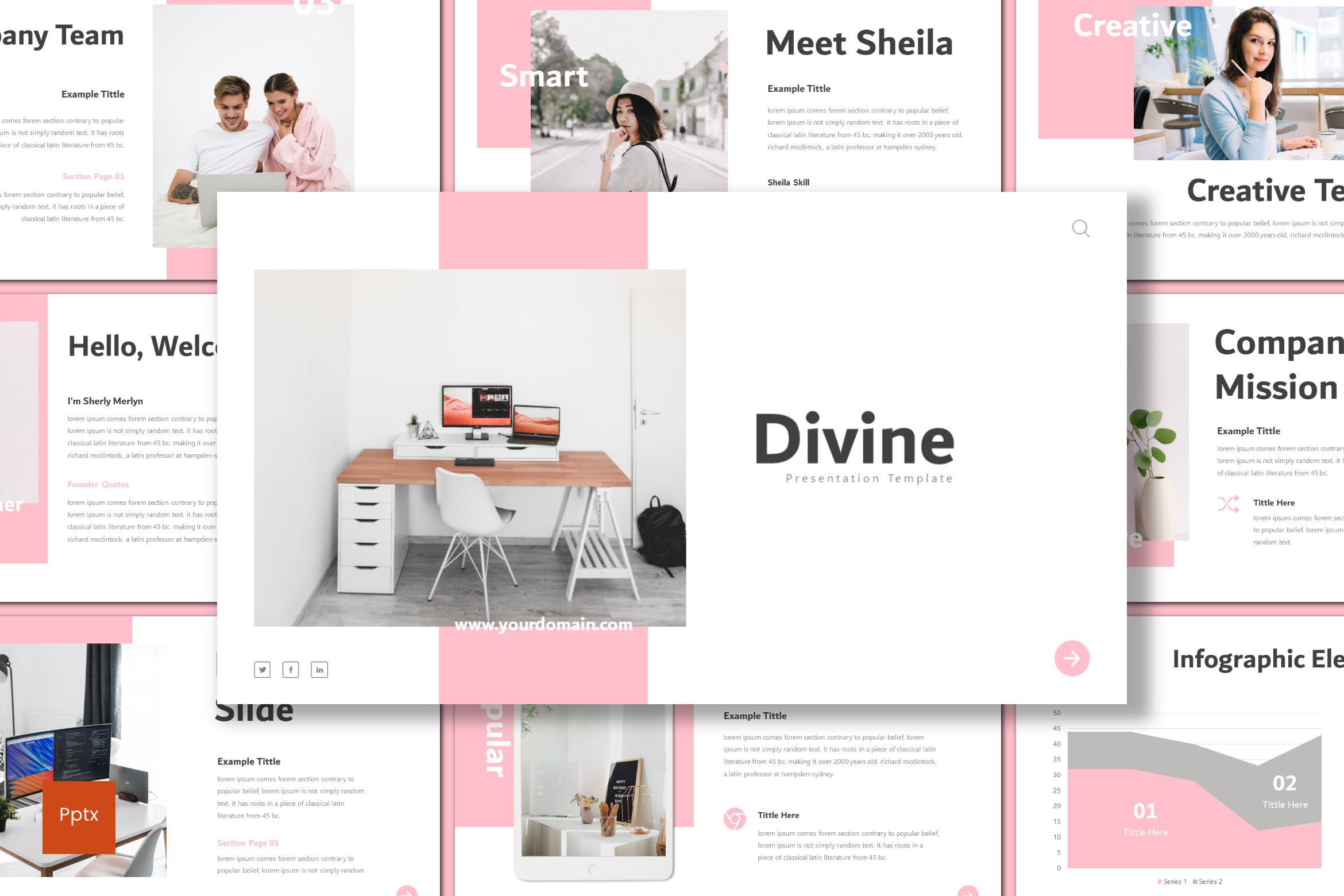 Divine - Powerpoint Template, a Presentation Template by inspirasign