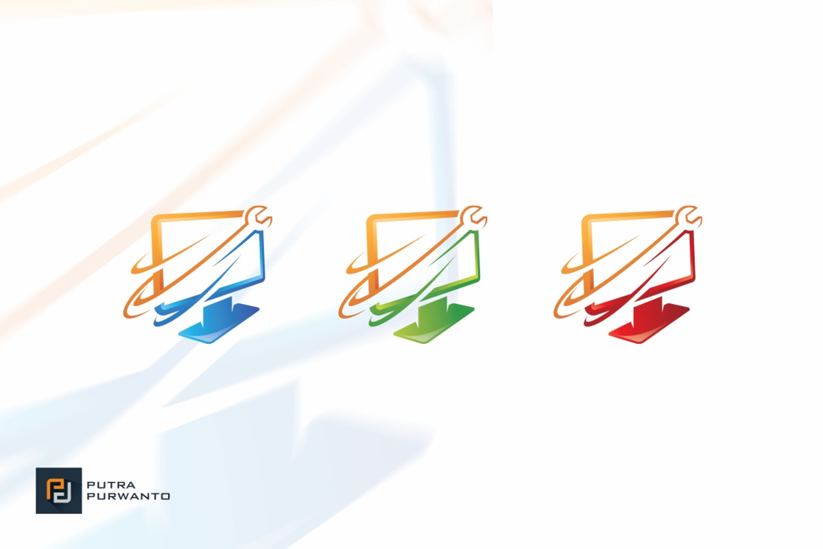 Desktop Work - Logo Template, a Branding & Logo Template by putra_purwanto