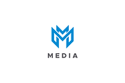 Media - M Logo, a Branding & Logo Template by johnkent