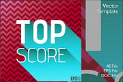 Top Score Editable Vector Graphics, an Object Graphic by MAOV