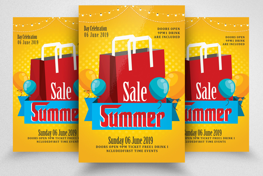 Big Sale Offer Flyer Template, a Flyer Template by Design Up
