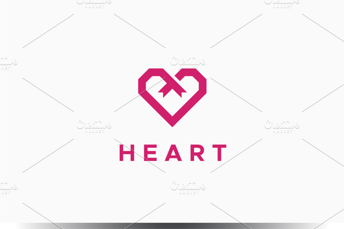 Heart Logo, a Branding & Logo Template by yopie | Creative Market