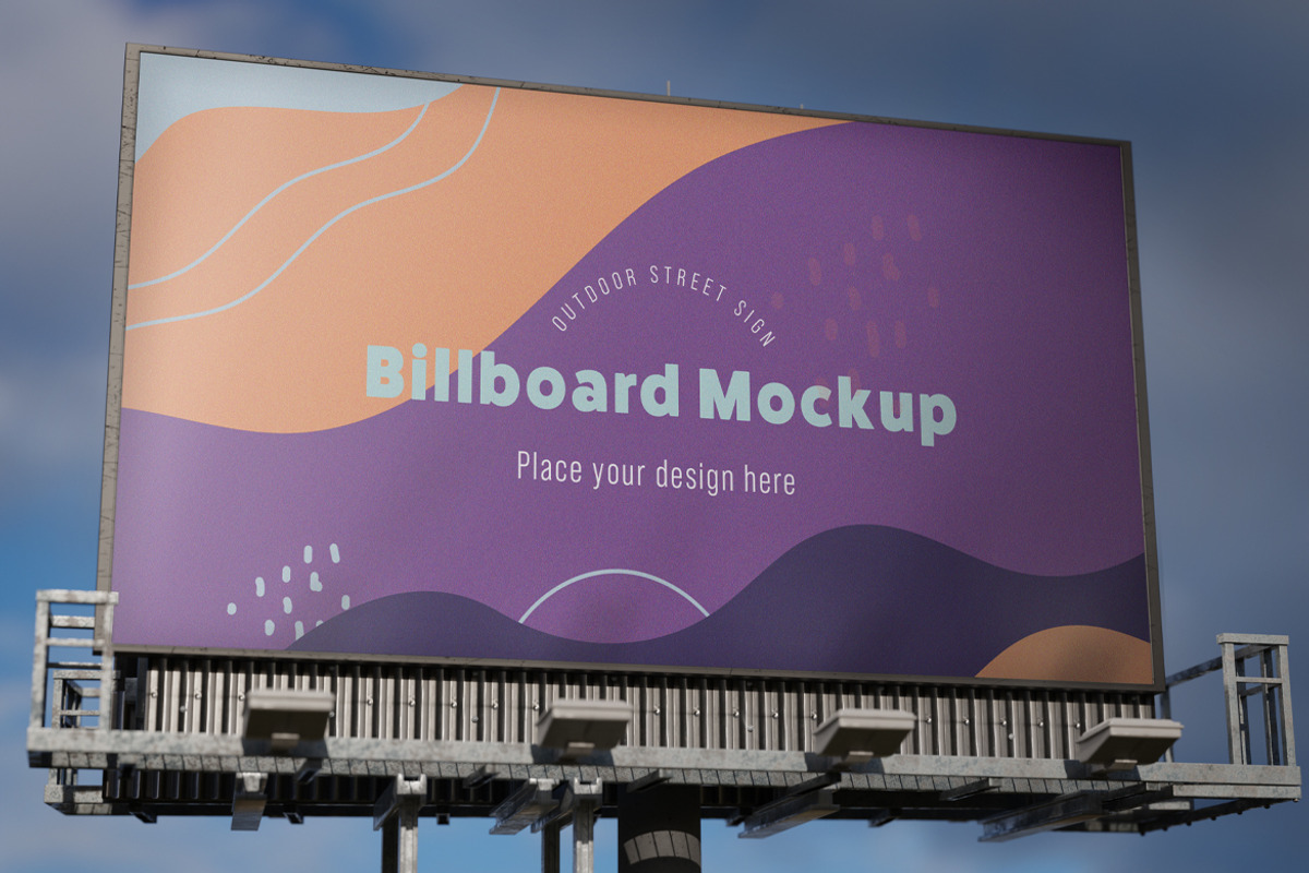 Billboard Mockup, an Advertising Mockup by wavebreak