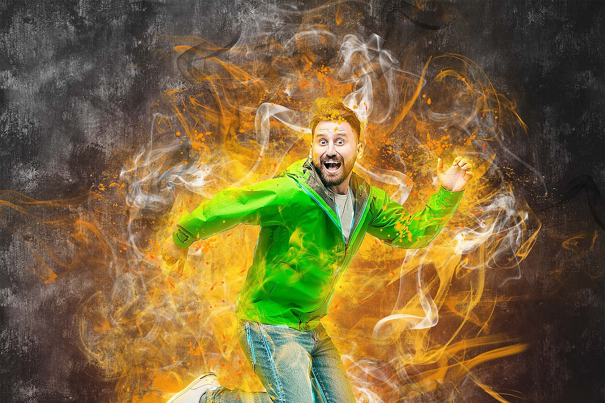 After Burn Photoshop Action