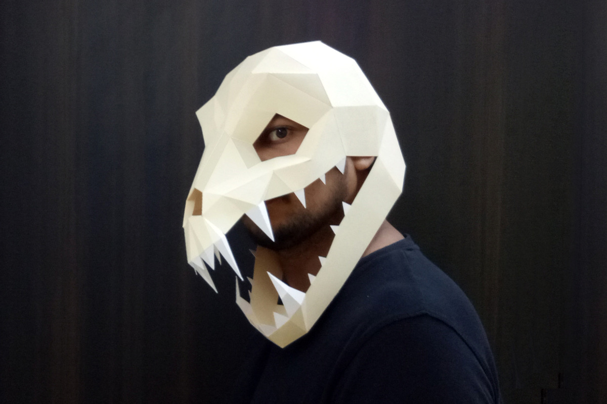DIY Swooping evil - 3d papercraft, a Templates & Theme by PAPER amaze