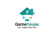 Game House Logo, a Branding & Logo Template by gunaonedesign