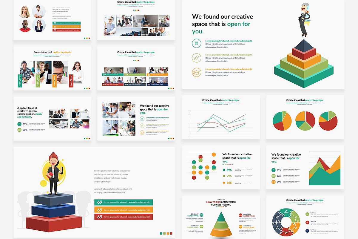 Ringo Powerpoint Template, a Presentation Template by One Percent Studio