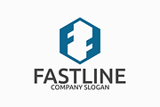Fastline Letter F Logo, a Branding & Logo Template by Brandlogo