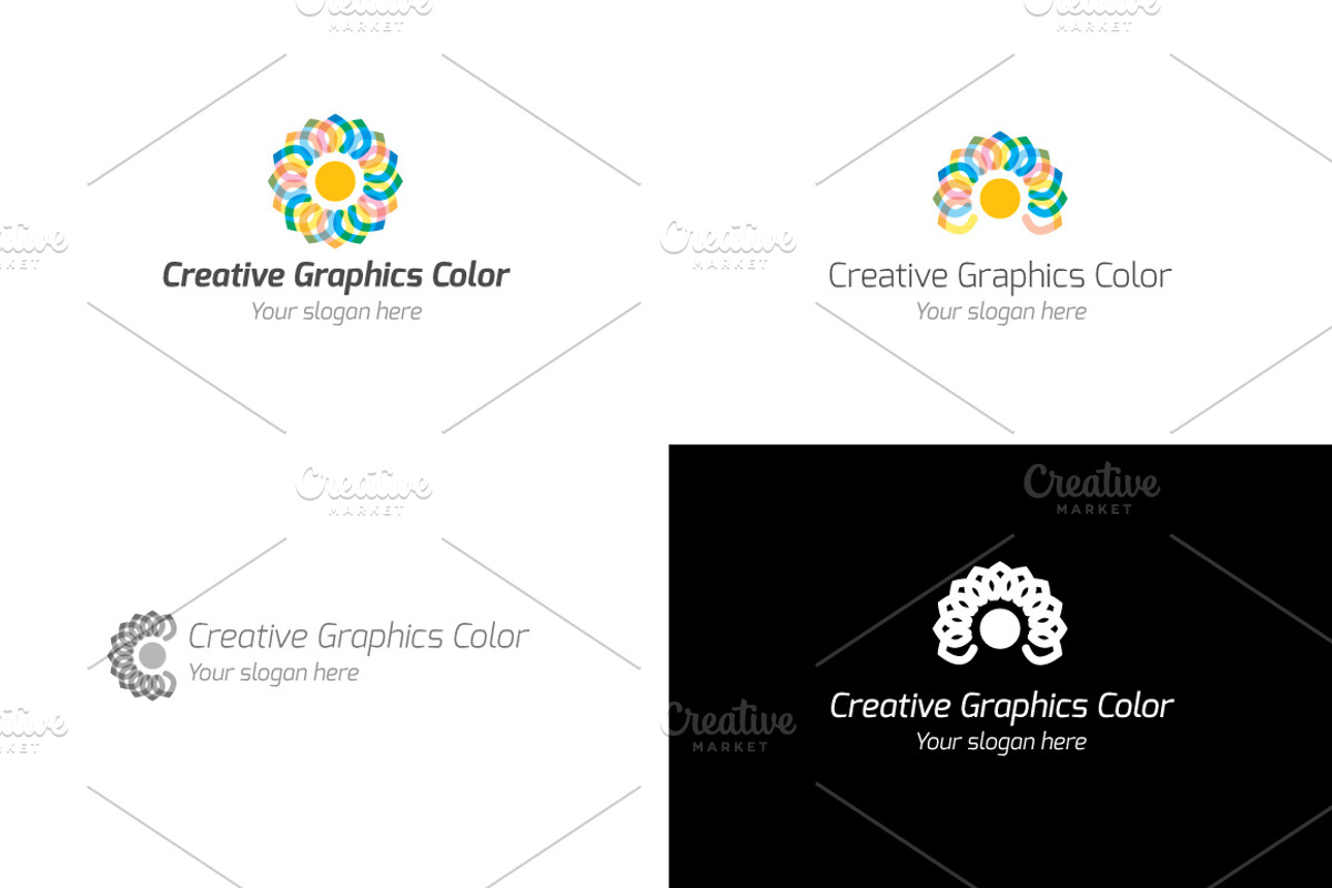 Creative Graphics Color Logo, a Branding & Logo Template by BdThemes