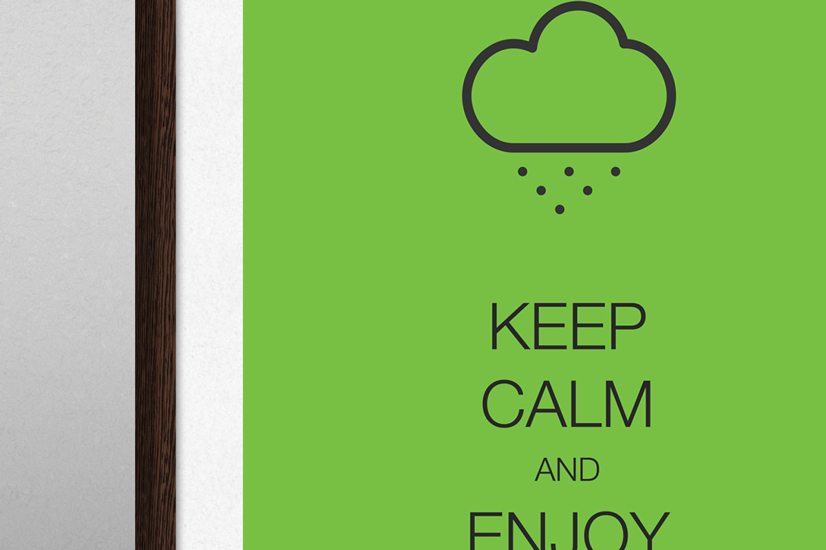 Keep Calm Poster, a Graphic by Made by Mancie | Creative Market
