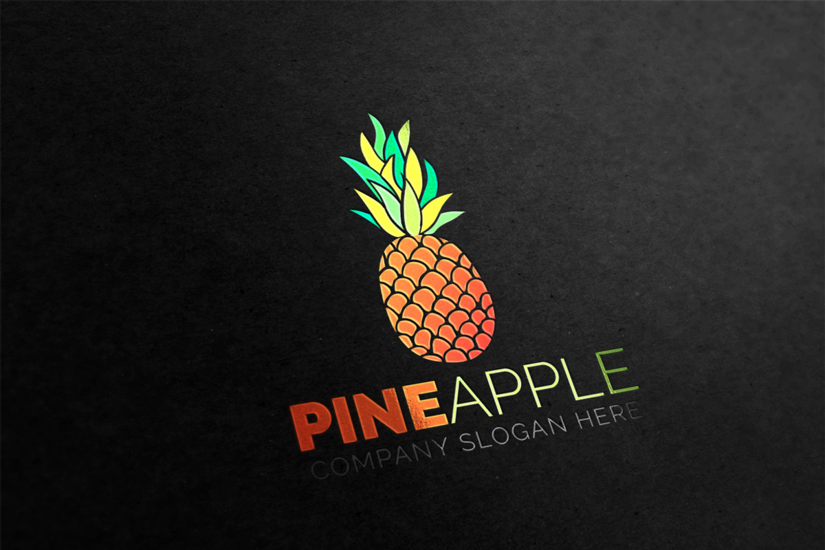 Pineapple Logo, a Branding & Logo Template by essegraphic