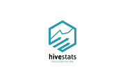 Hive Stats Logo | Branding & Logo Templates ~ Creative Market