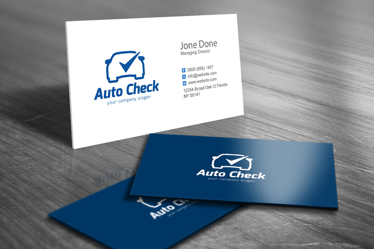 Auto Check Logo, a Branding & Logo Template by Vectorwins Premium Shop