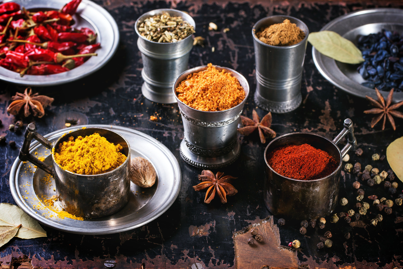 Mix of spices containing spices, spice, and pepper, a Food & Drink ...