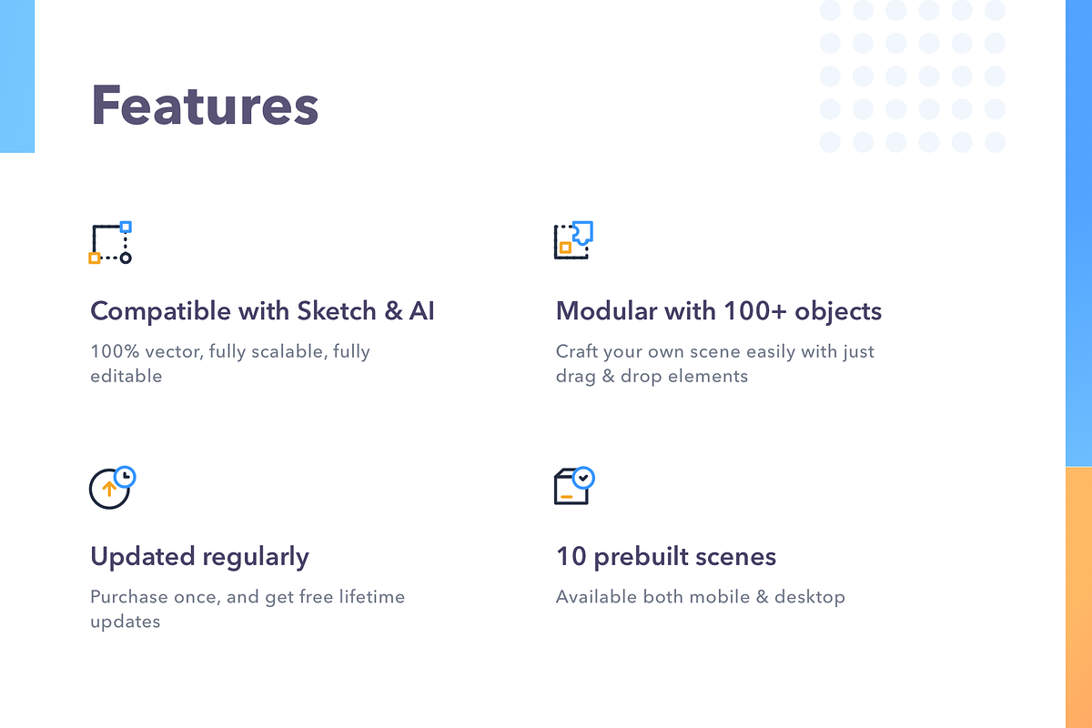 Modern Modular Illustration Kit, a Person Illustration by Paperpillar