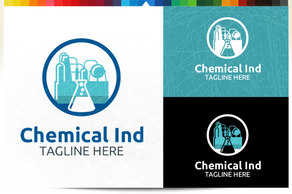 Chemical Industry, a Branding & Logo Template by Acongraphic