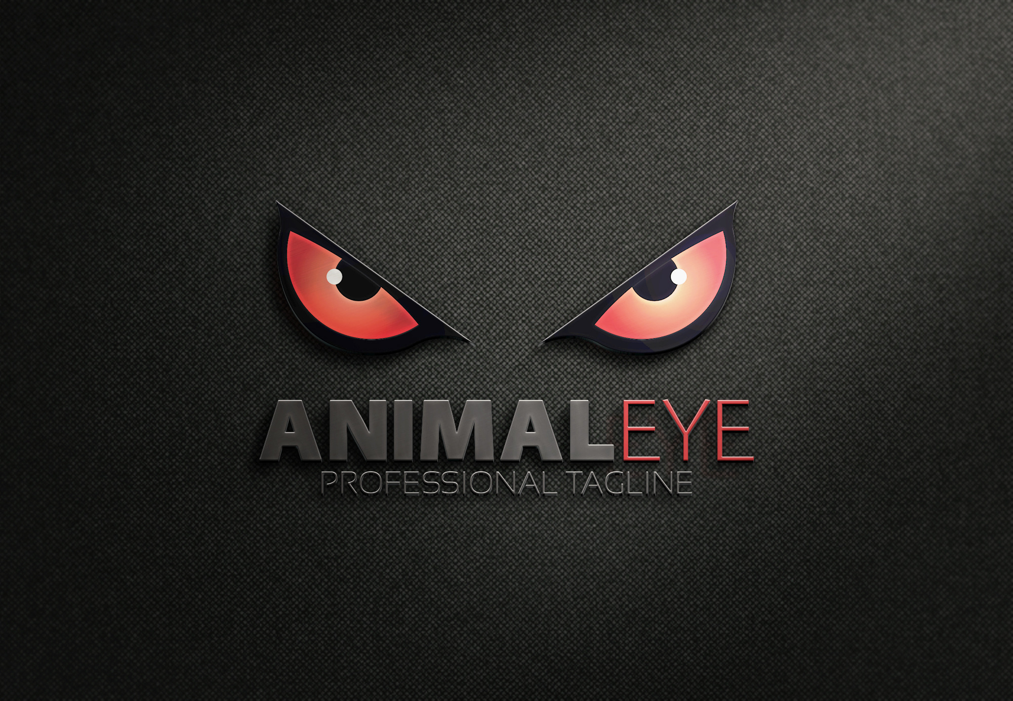 Animal Eye Logo, a Branding & Logo Template by essegraphic