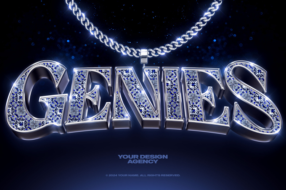Bling Bling Text Effects Vol.2, a Layer Style Add-On by Hyperpix ...