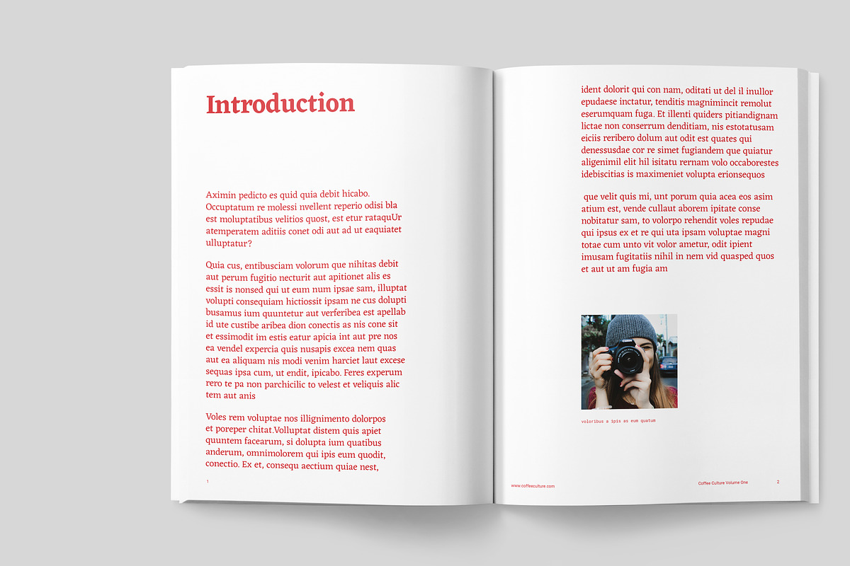 COFFEE CULTURE MAGAZINE, a Magazine Template by MashMish Studio