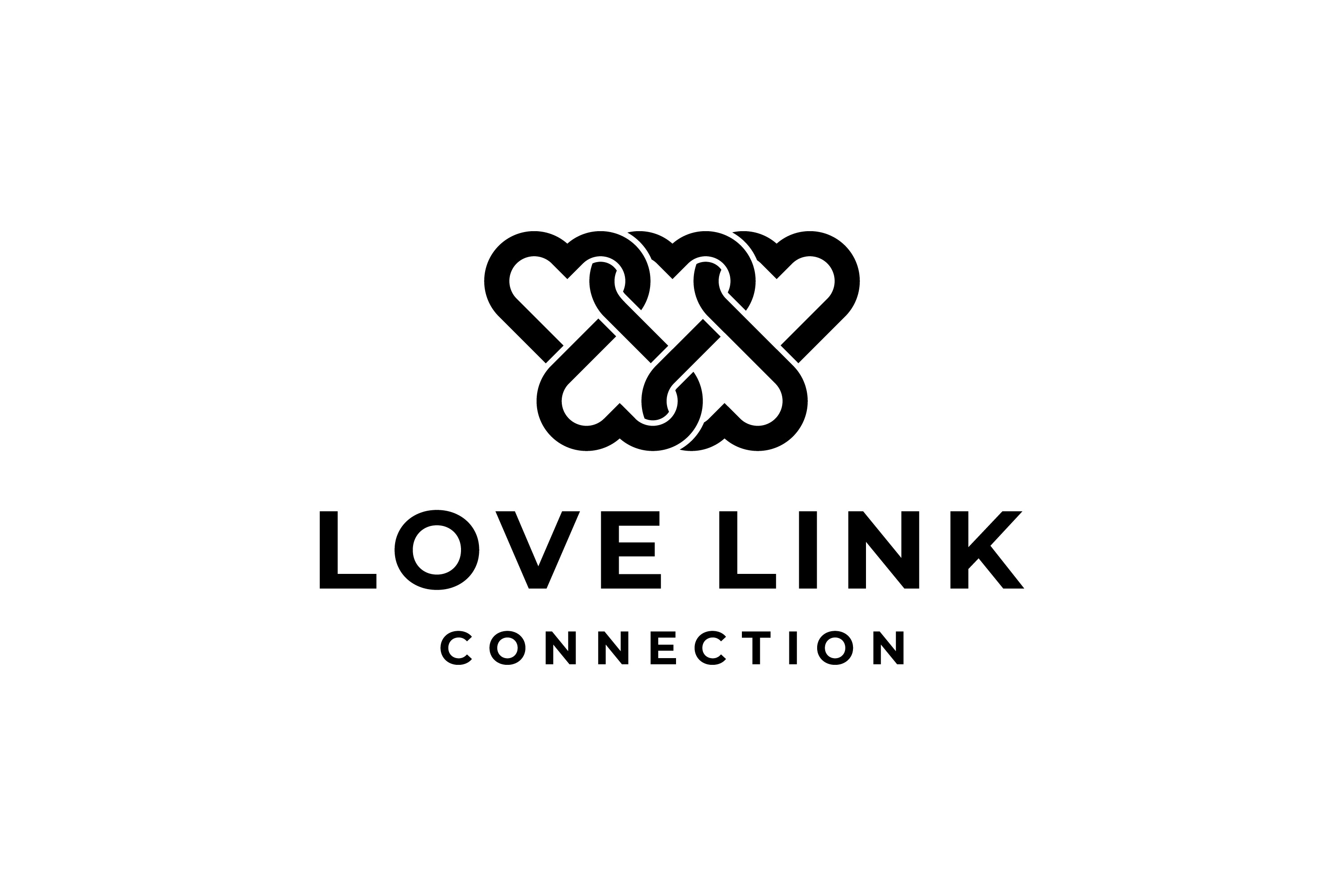 Love Link Connection Logo, a Branding & Logo Template by onripusindo