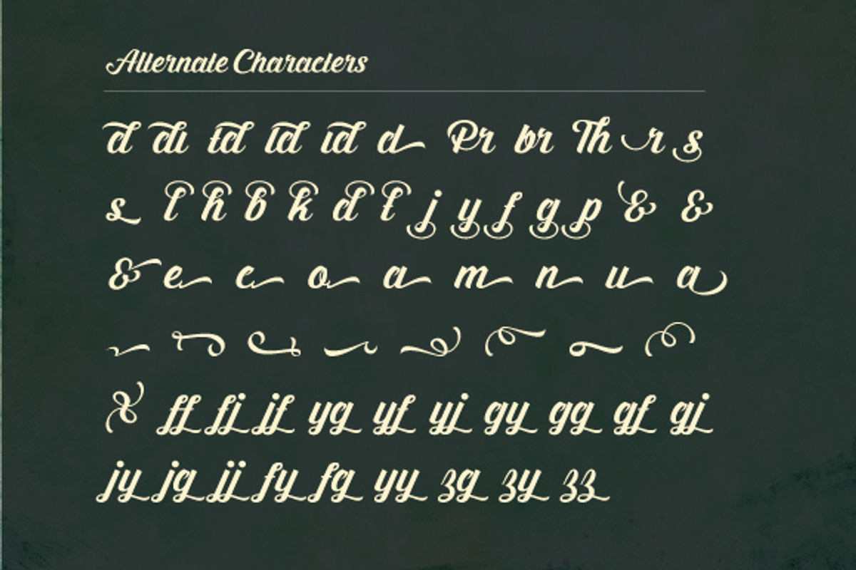 Prada Script Typeface, a Script Font by artimasa