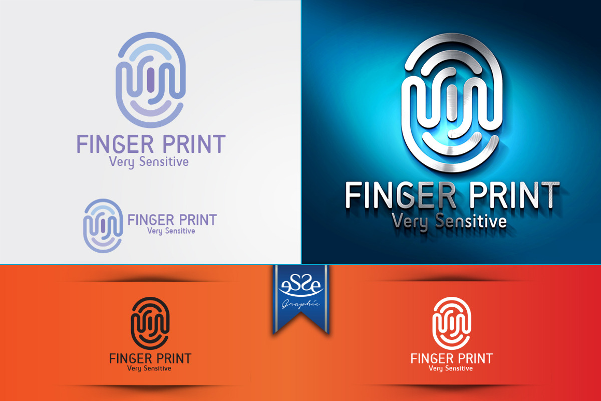 Finger Print, a Branding & Logo Template by essegraphic