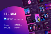 ITRIUM-Keynote Template, a Presentation Template by kreatifreya