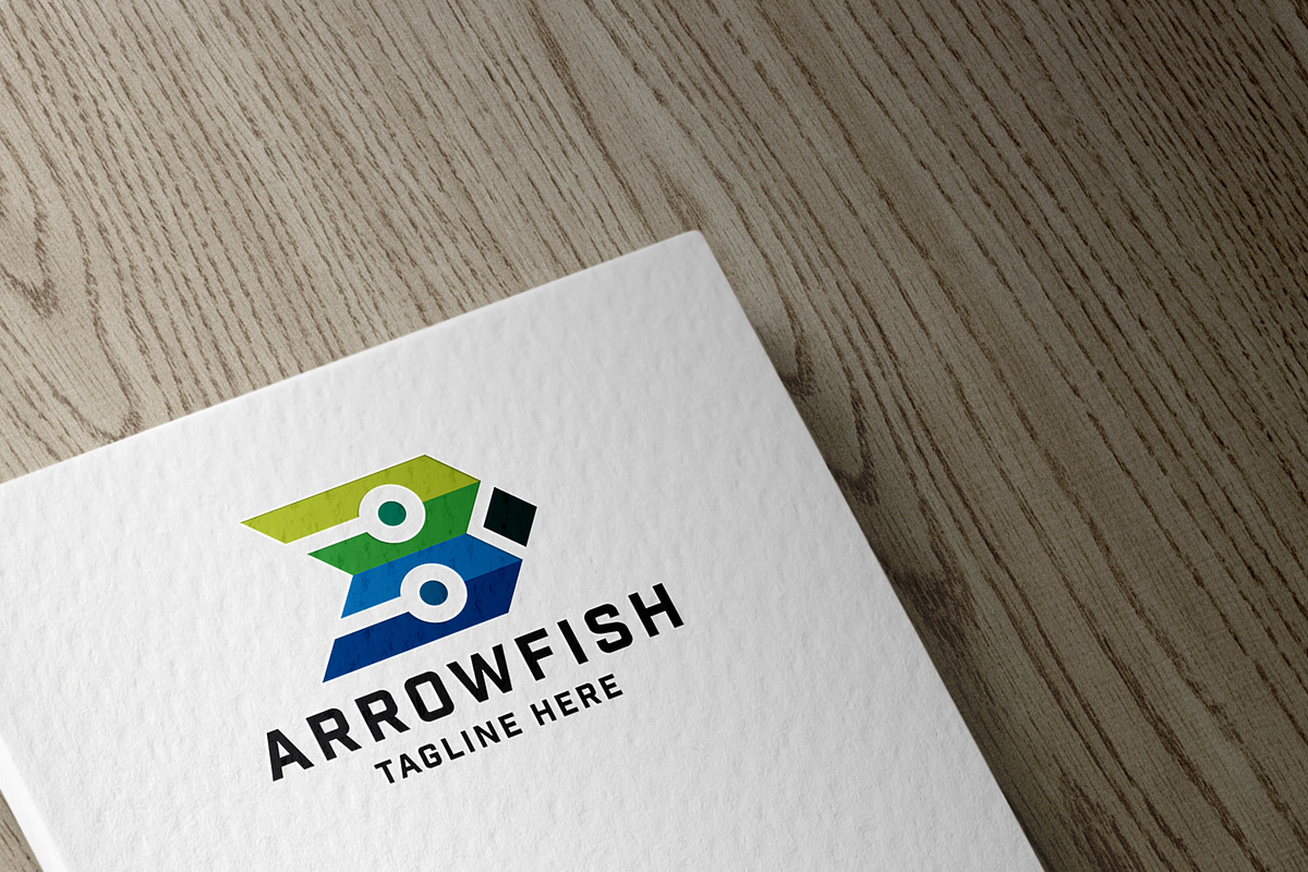 Arrow Fish Logo, a Branding & Logo Template by Design_Planet
