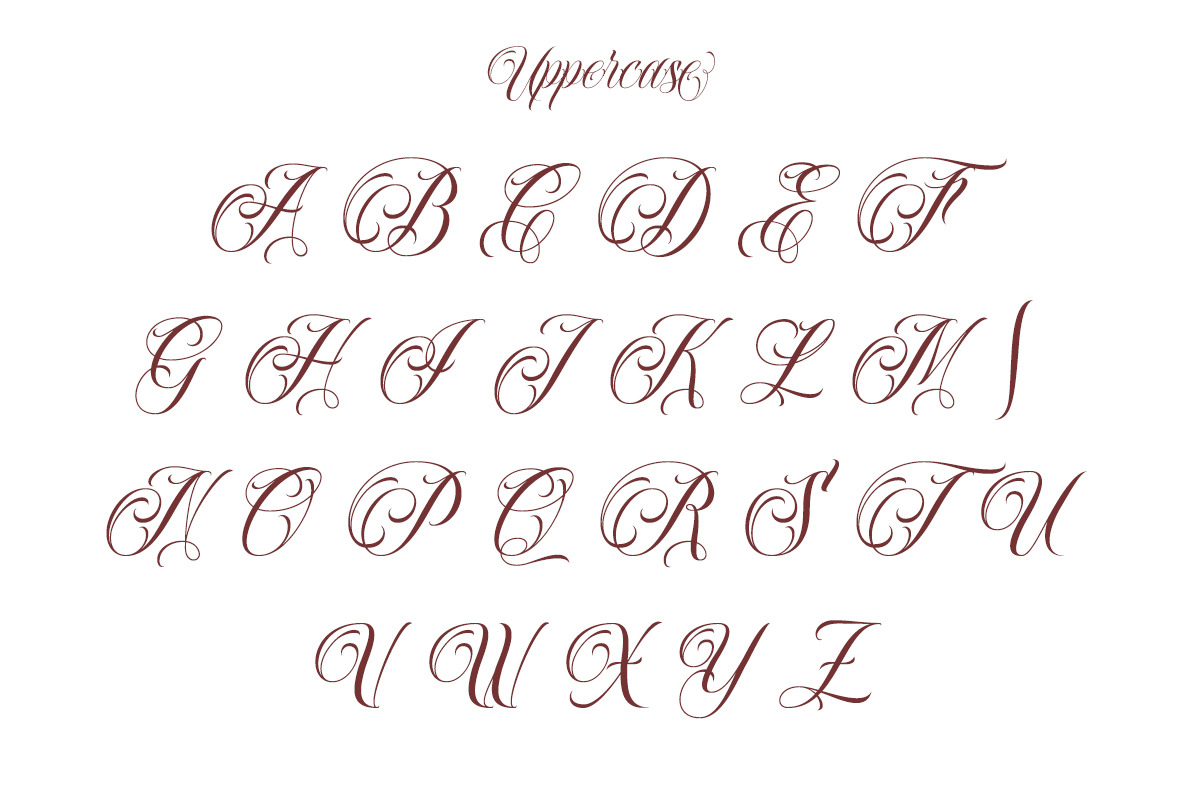 Fearless | Tattoo Font, a Script Font by Muntab_Art