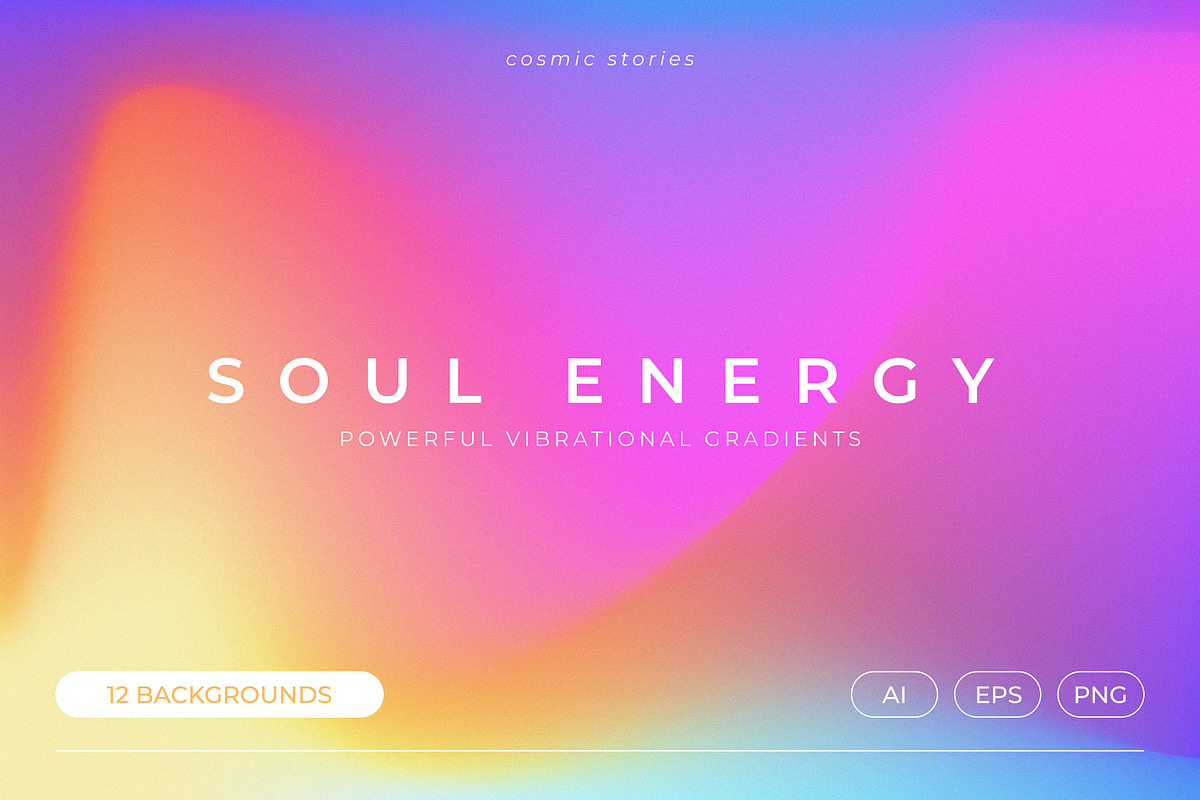 Soul Energy vibrant noisy gradients