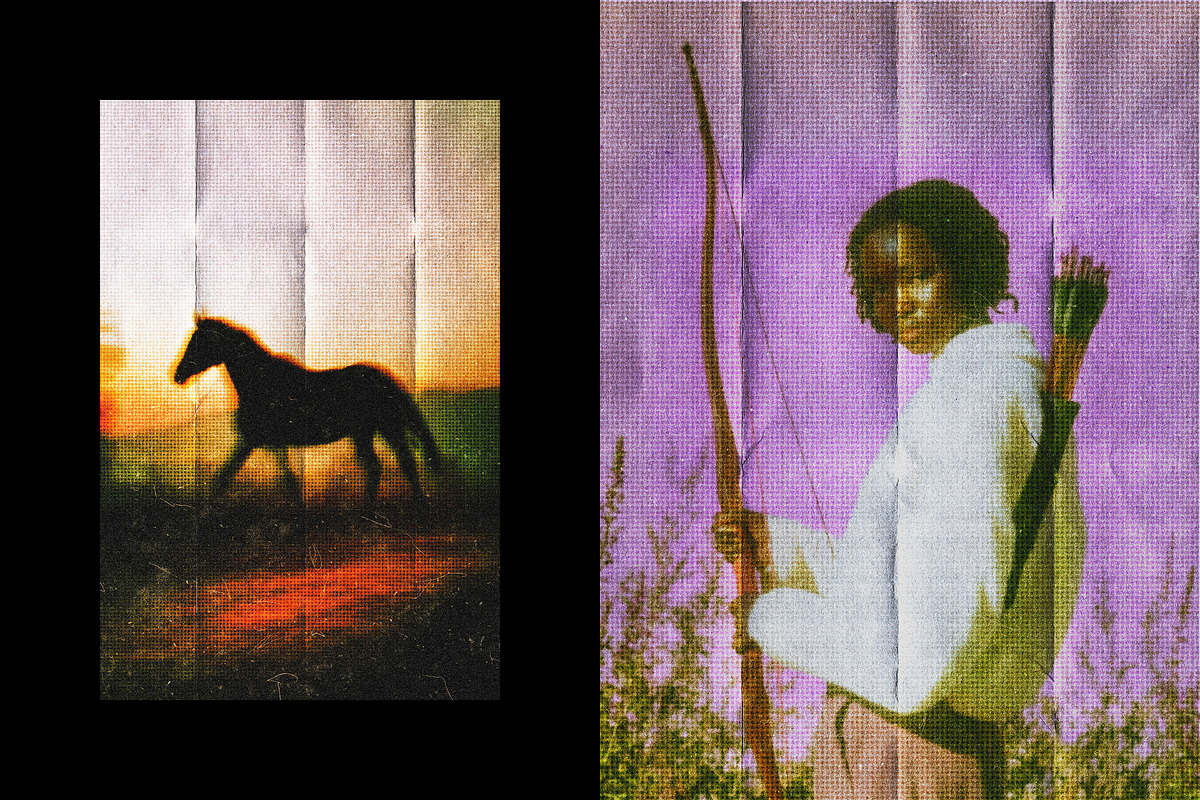 Halftone Folded Photo Card Effect, a Layer Style Add-On by Design Squad