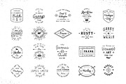 20 Name Badges, a Branding & Logo Template by vuuuds