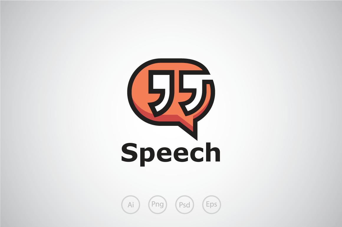 Speech & Chat Logo Template, a Branding & Logo Template by Heavtryq Design