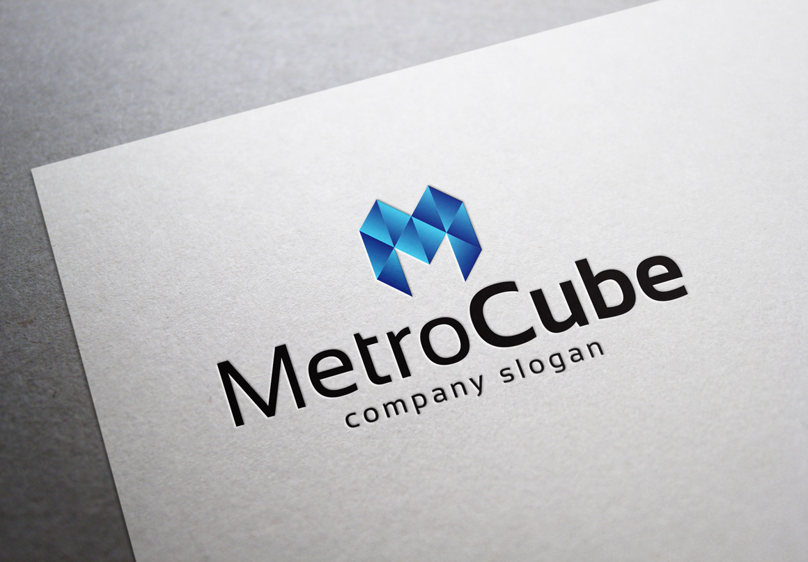 Metro Cube Logo, a Branding & Logo Template by EmilGuseinov