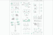 Outline Vector Infographics, a Work Illustration by Infographic ...