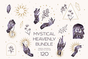 Digital Mystical heavenly bundle, an Illustration by Siriliadka Dreams
