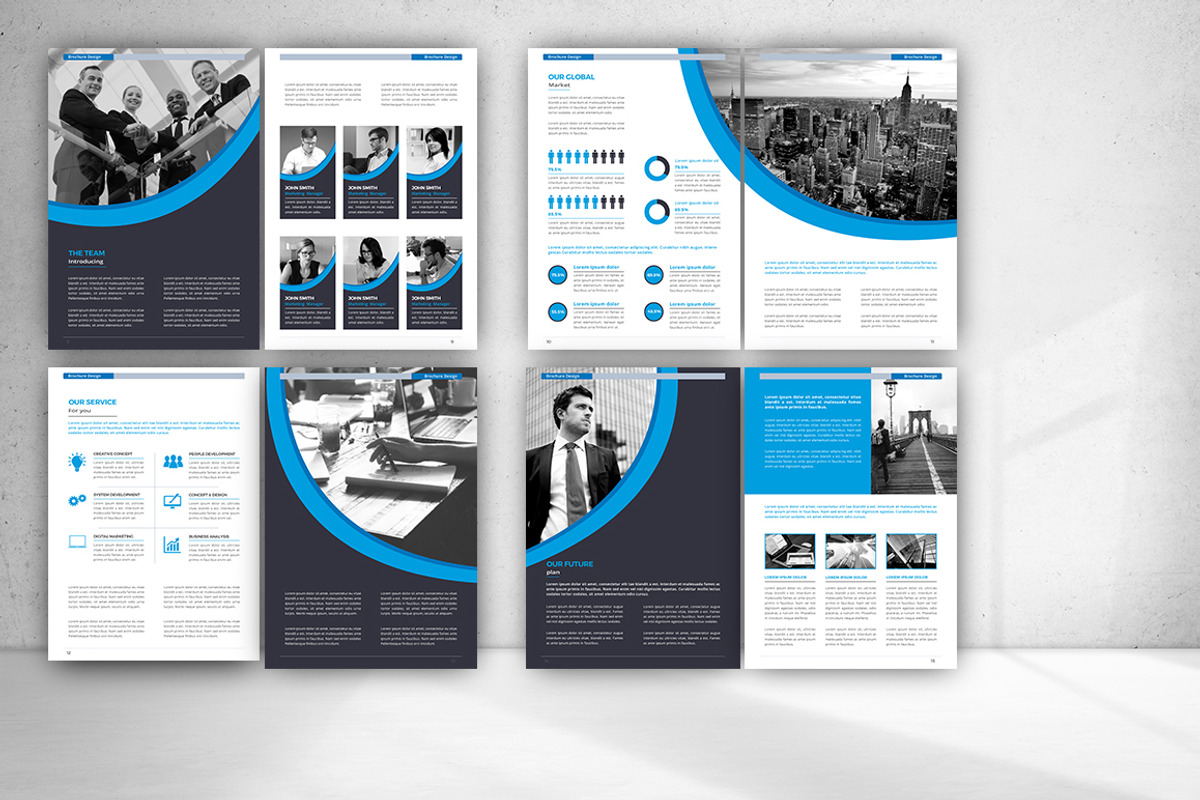 Company Profile, a Brochure Template by design_pick